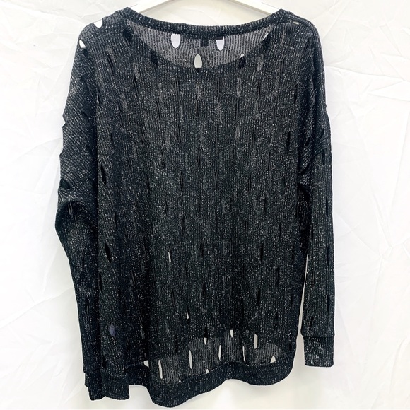 Generation Love | Sweaters | Generation Love New York Metallic Slit Cut ...